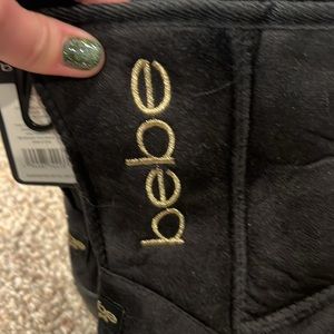 bebe | Shoes | Nwt Bebe Girls Boots Black Sz 2 | Poshmark